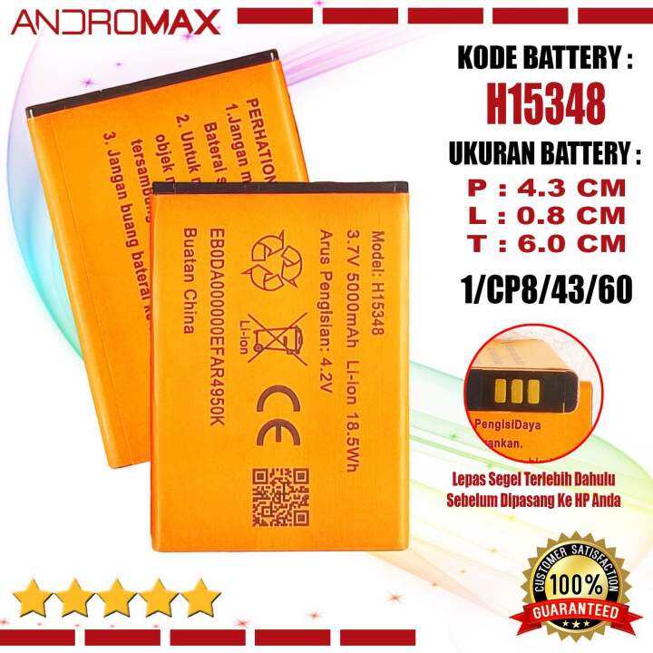 Baterai Battery ORIGINAL Andromax Modem Wifi Andromax M2Y 4G LTE Kode ...