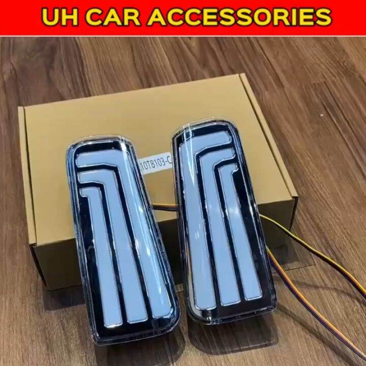 TOYOTA VELLFIRE ALPHARD AGH30 2015-2023 REAR BUMPER LED REFLECTOR LIGHT ...