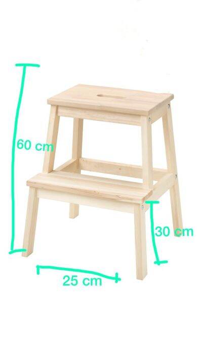 kursi tangga kayu multifungsi | Lazada Indonesia