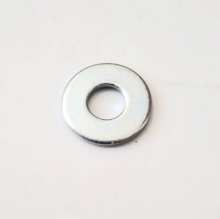 PAKET 100 PCS RING PLAT M3 X 8 WARNA PUTIH DIAMETER DALAM 3MM DIAMETER ...