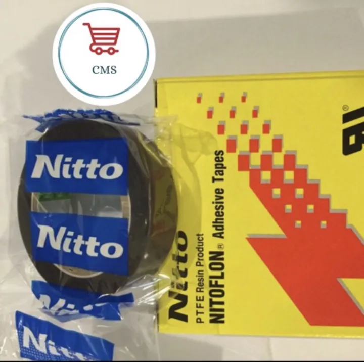 Nitoflon Adhesive Tape Nitto Pita Teflon Tahan Panas No.903UL 19mm ...