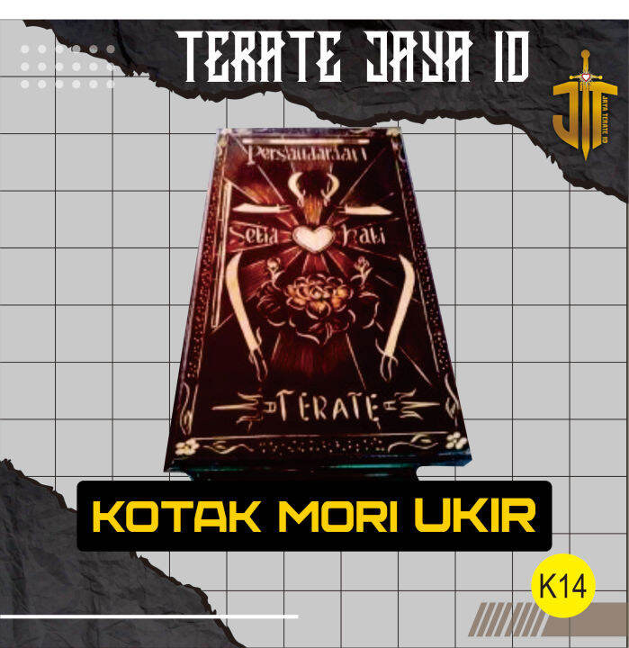 BISA COD KOTAK MORI UKIR PSHT KOTAK MORI TUGU PSHT KOTAK MORI SH TERATE ...