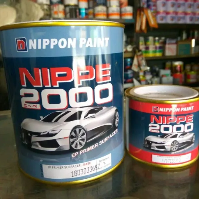 Cat Nippe 2000 Epoxy nippe primer Surfacer Abu abu 1 liter | Lazada Indonesia