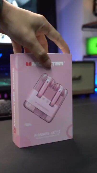 Monster XKT12 Original Gaming Earphones Bluetooth 5.3 TWS Wireless ...