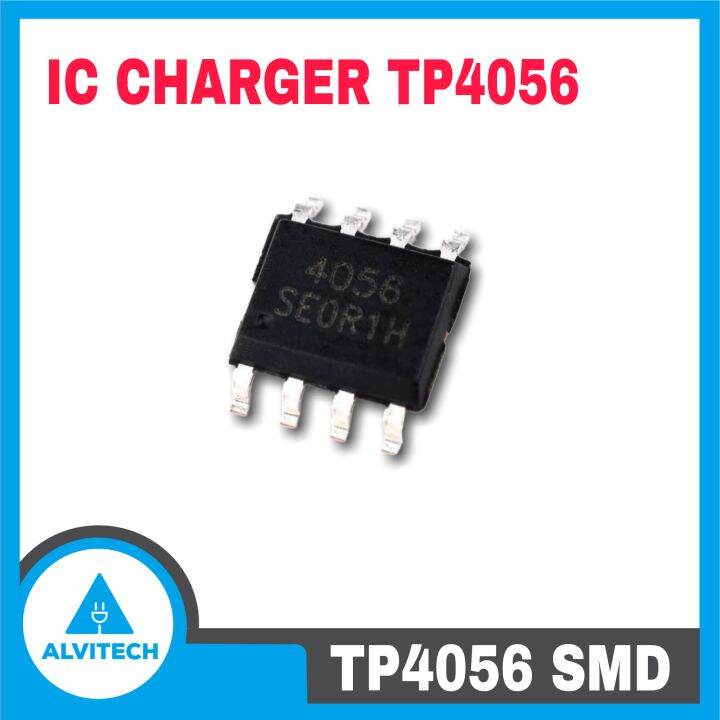 5pcs TP4056 smd 1A linear battery li-ion charger lithium-ion SOP-8 | Lazada Indonesia