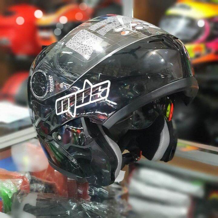 HELM MDS MODULAR BLAK/MDS PRORIDER DUAL FUNGSI | Lazada Indonesia