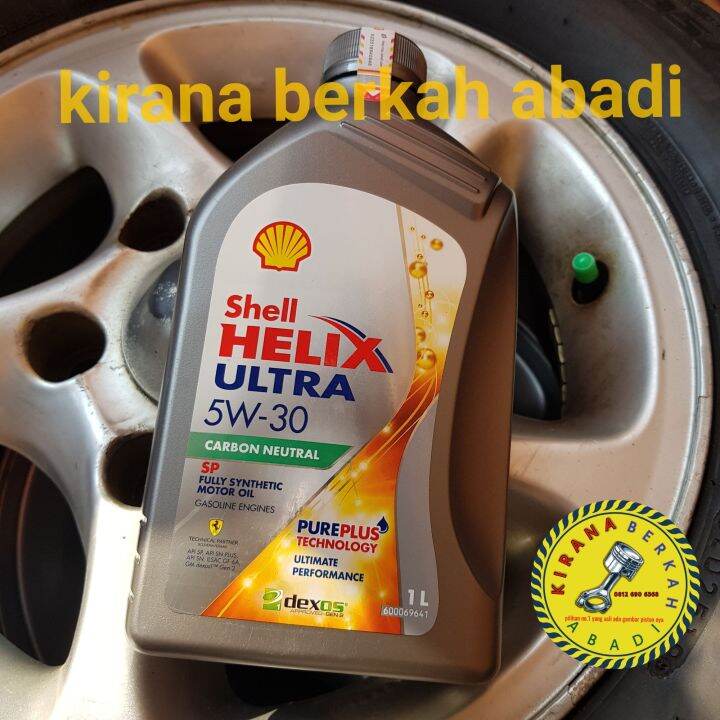 OLI SHELL HELIX ULTRA 5W30 API SP KEMASAN 1 LITER | Lazada Indonesia