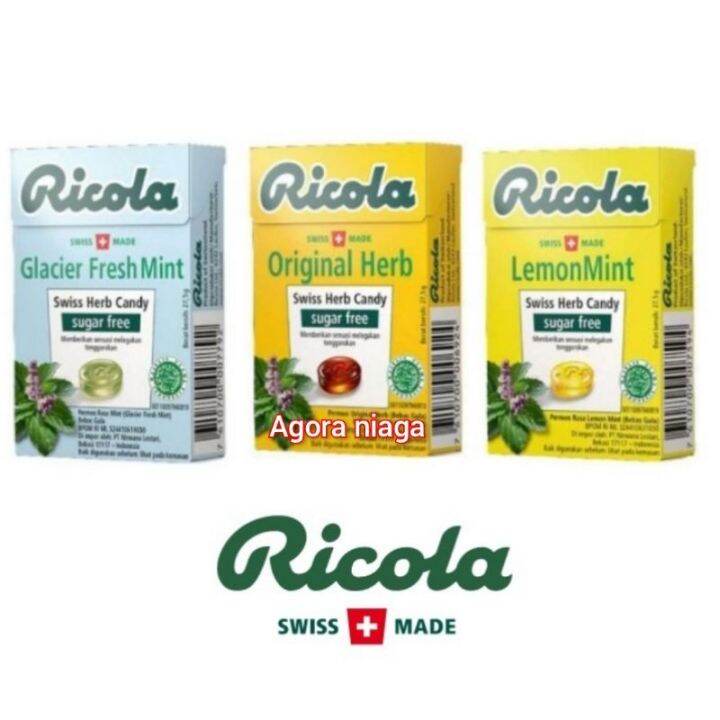 Permen Ricola 40gr Swiss Herb Candy Sugar Free | Lazada Indonesia
