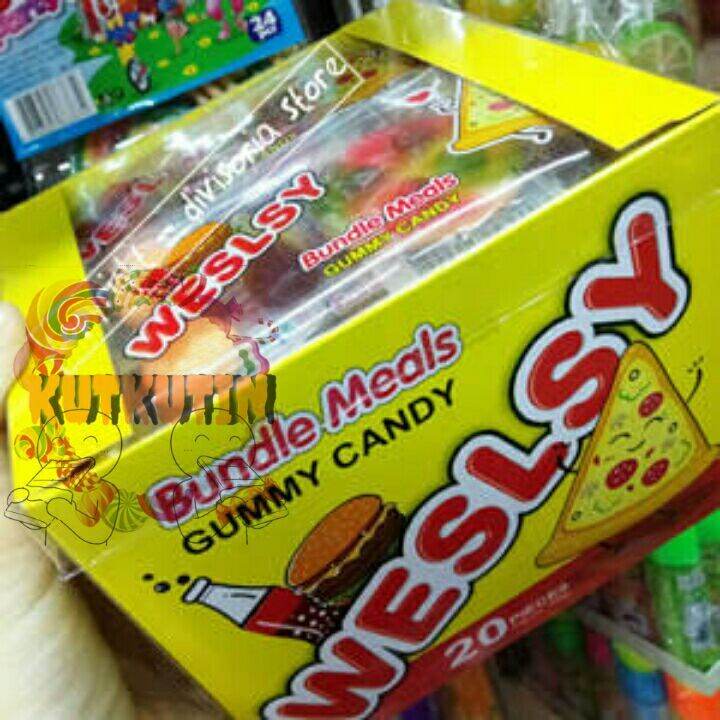 Weslsy Bundle Meals Gummy Candy 20Pcs. | Lazada PH