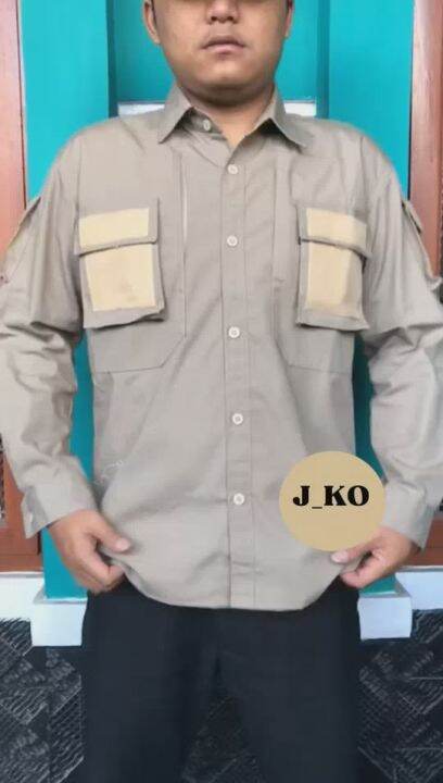 BAJU KEMEJA LAPANGAN TACTICAL 5.11 LENGAN PANJANG / KEMEJA TACTICAL PDL | Lazada Indonesia