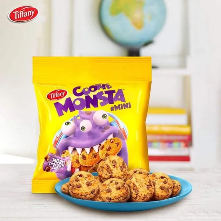 Tiffany Cookie Monsta Mini Chocolate Chips -12 x 32g | Lazada PH