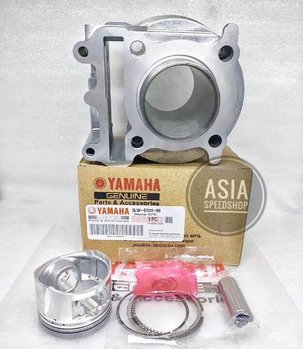 BLOK SEHER MIO SMILE/MIO LAMA/MIO SOUL/FINO KARBU/NUVVO KOMPLIT PISTON RING YAMAHA YGP 5TL/28D ...