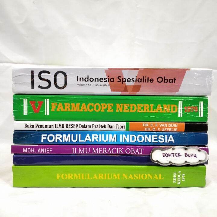 ISO VOL 53, F.NEDERLAND, ILMU RESEP VAN DUIN, FOI, IMO, F.M.S DAN FORMULARIUM NASIONAL (PAKET 7 ...