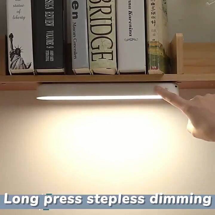 LED Light Magnetic Rechargeable Lights Touch Switch Study Light ...