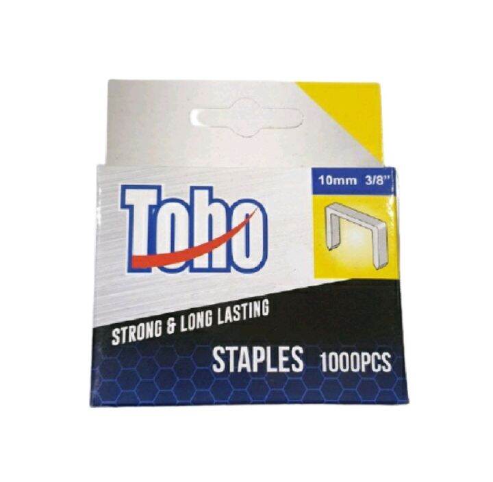 Isi Steples Toho 10mm X 3/8" Isi 1000 Pcs | Lazada Indonesia
