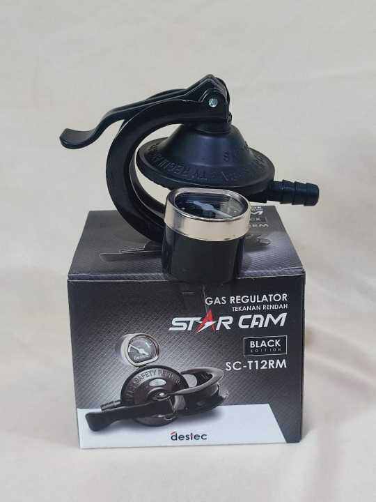 Regulator gas merk Starcam Pakai Meter Tekanan Rendah | Lazada Indonesia