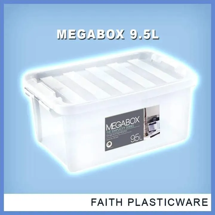 megabox 9.5L storage box | Lazada PH