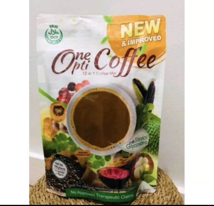 One Opti Coffee and Chocolate Drink 10 sachets in 1 box | Lazada PH