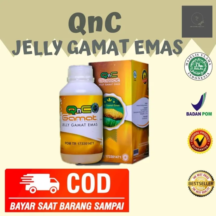 QnC Jelly Gamat emas asli 100% original extra teripang emas laut ...