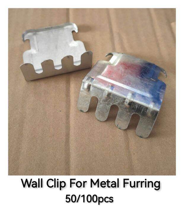 50-100pcs Wall Clip For Metal Furring | Lazada PH