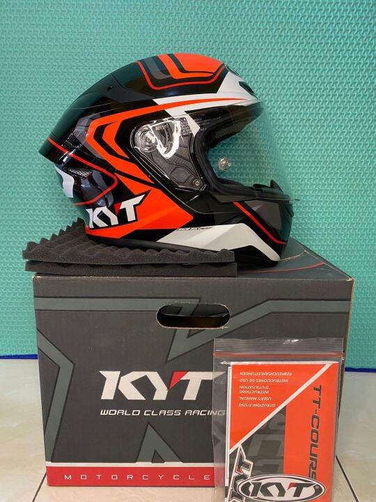 Helm kyt ttc overtech second bagus | Lazada Indonesia