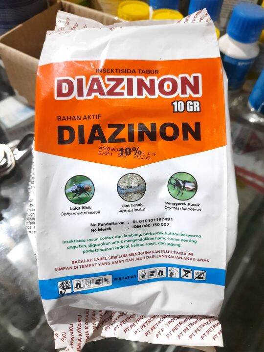 Insektisida DIAZINON 10GR Kemasan 1 Kg (original 100%) | Lazada Indonesia
