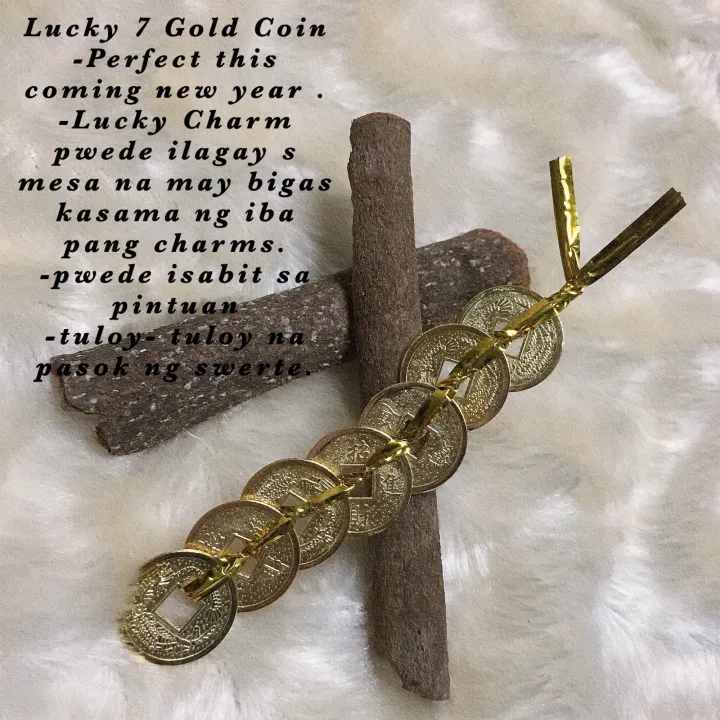 Lucky Coin (lucky 7 gold coin) | Lazada PH