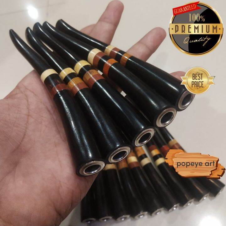 Once pipa rokok kayu galih kelor hitam kombinasi | Lazada Indonesia