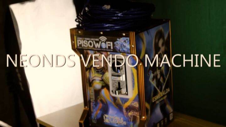 NeonDS Piso Wi-Fi Vendo Machine WVW3 Esmeralda Design | Pisofi System ...
