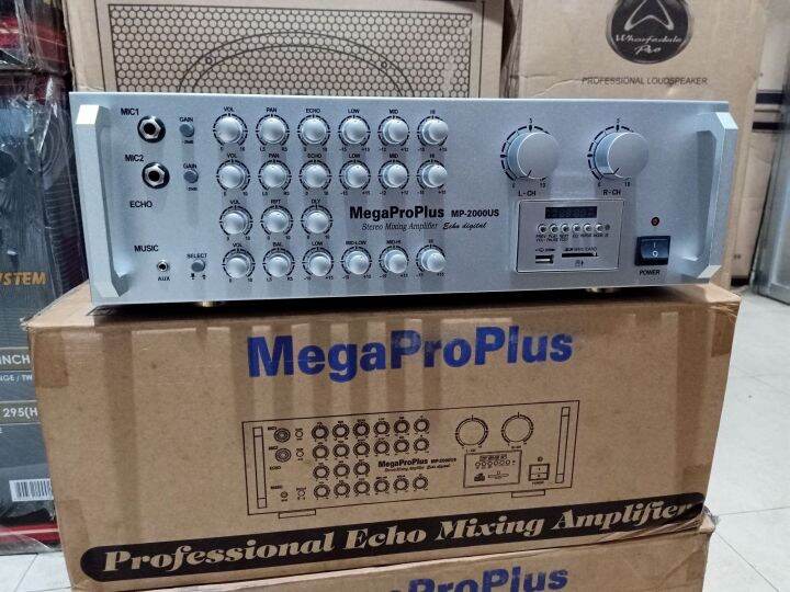 Megapro plus MP-2000US Karaoke Mixing Amplifier | Lazada PH