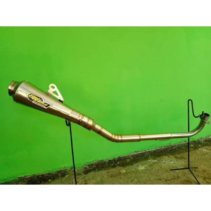 KNALPOT FANTERA SLEEP ENGINE BUAT SPEK 110-200CC PNP SUPRA VEGA JUPITER ...