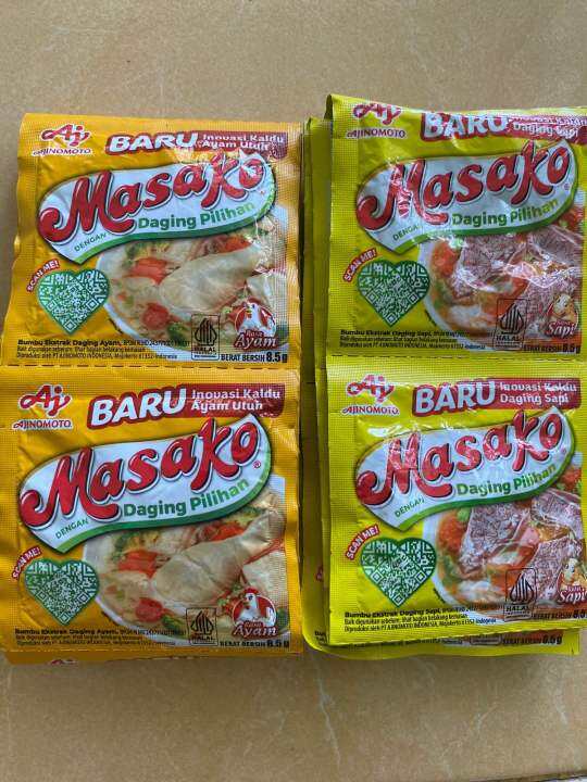 Masako renceng rasa ayam dan sapi | Lazada Indonesia