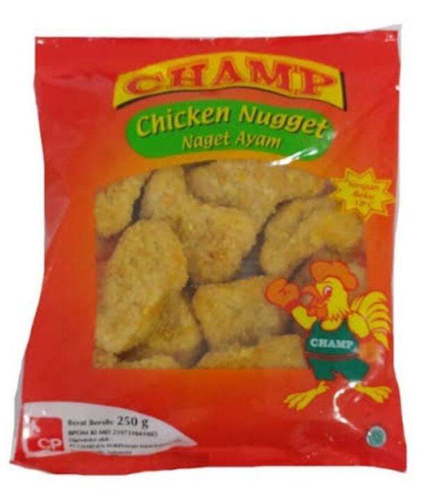 Chicken nugget champ 250 gr | Lazada Indonesia