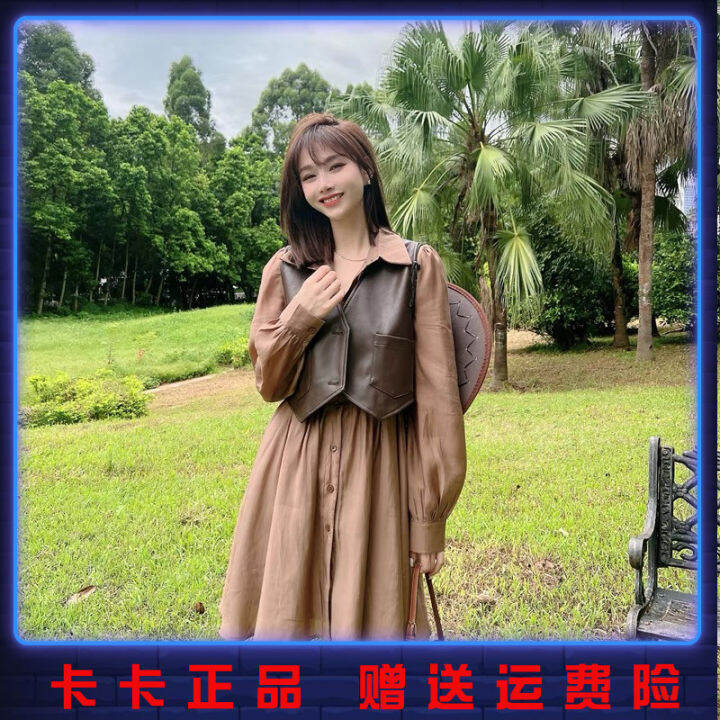 Just CC carka ชุดผู้หญิงของแท้จากเว็บไซต์ทางการเดรสเชิ้ตสไตล์ฝรั่งเศส ...