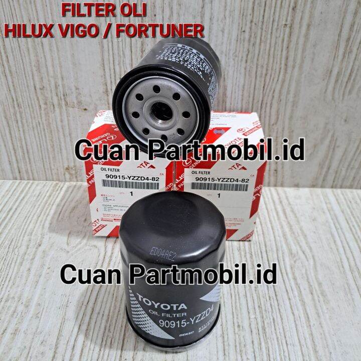 FILTER OLI TOYOTA HILUX VIGO FORTUNER ORIGINAL | Lazada Indonesia