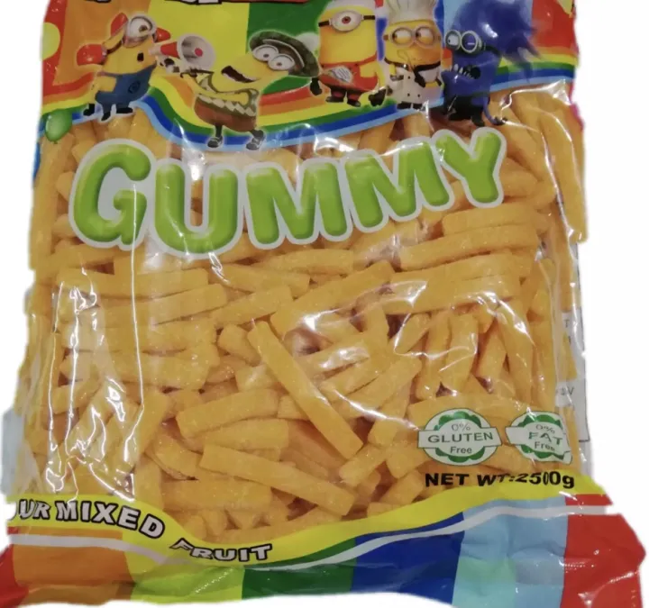 Gummy Mango Fries (2.5kg) (1kg)(500g)(250g) | Lazada PH