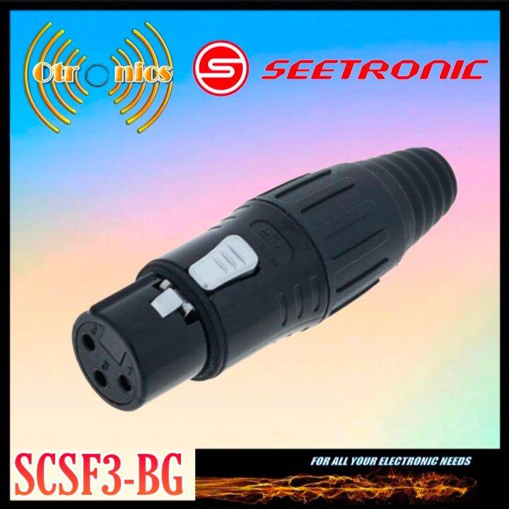 Seetronic Socket Canon SCSF3-BG Jack Canon Female | Lazada Indonesia