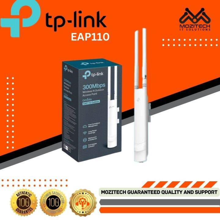 TP-Link EAP110 Outdoor 300Mbps Wireless N Outdoor Access Point | Lazada PH