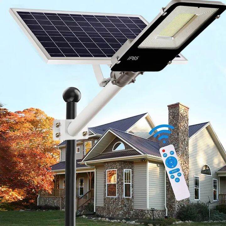 Solar streetlight with solar panel waterproof remote control / JD650 ...
