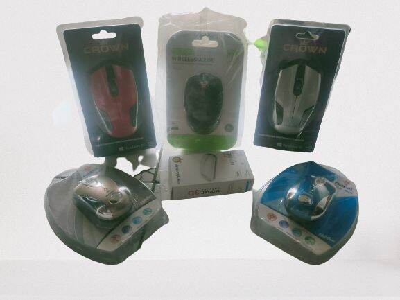 Bismillah Ready Banyak ya Mouse Baru Wired and wireless (Kabel Dan ...