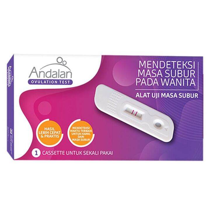 Tes Ovulasi ANDALAN Cassette / Tes Kesuburan Andalan bentuk Device ...