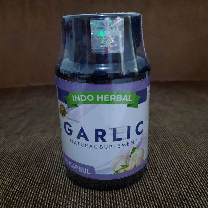 Kapsul Garlic Indo Herbal 60 Kapsul | Lazada Indonesia