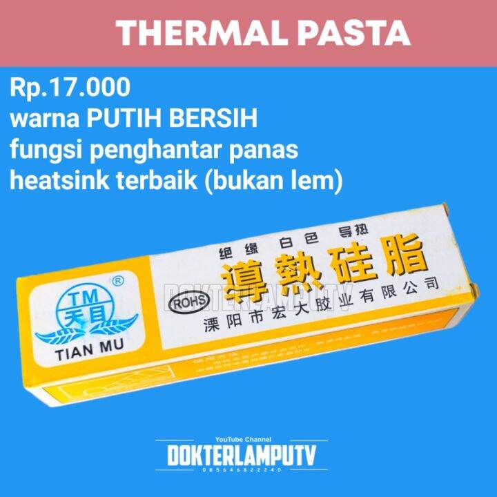 THERMAL PASTA HANTAR PANAS HEATSINK BUKAN LEM | Lazada Indonesia