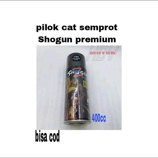 cat semprot pilok pilog pilox shogun Z premium 7163 epoxy primer black ...