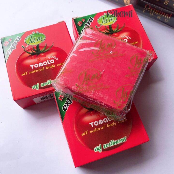SABUN JAM BRAND SABUN TOMATO ORIGINAL THAILAND SKIN WHITENING SOAP ...