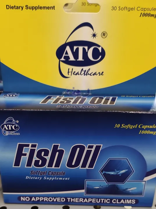 ATC, Fish Oil,30 SoftGel,1000mg | Lazada PH