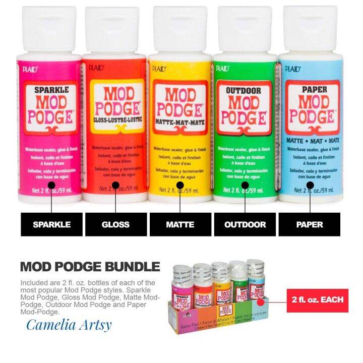 Plaid Mod Podge Starter Set🔥offer🔥 | Lazada