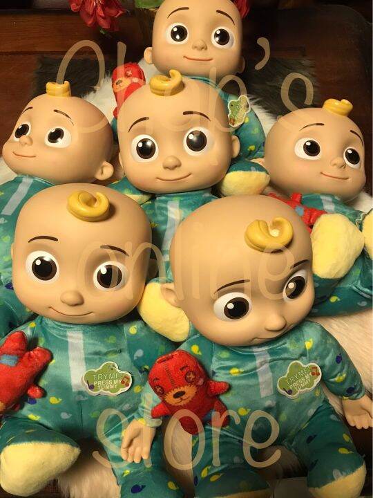 ⚡️Cocomelon⚡️ jj plushie stuff toy with music,musical toys of cocomelon ...
