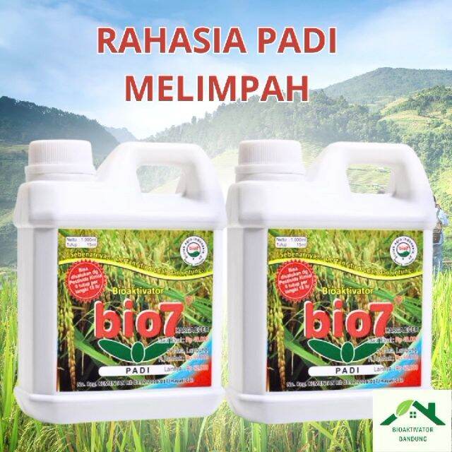 Bio7 Sawit Pupuk Organik Cair Hayati Bioaktivator 100% Alami Original Kemasan 1 Liter | Lazada ...