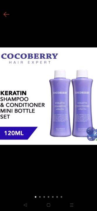 Cocoberry Shampoo and Conditioner 120ml | Lazada PH